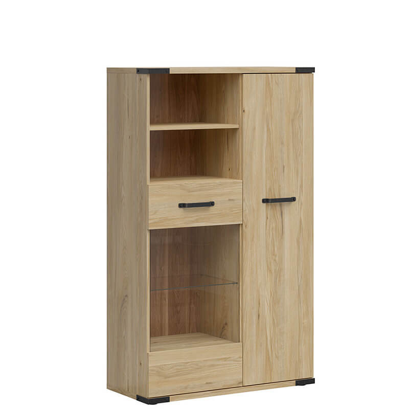 REG1D1W/90 LARA BRW Glass-Fronted Cabinet in London, UK | Furniture BRW by FQSHIMP LTD