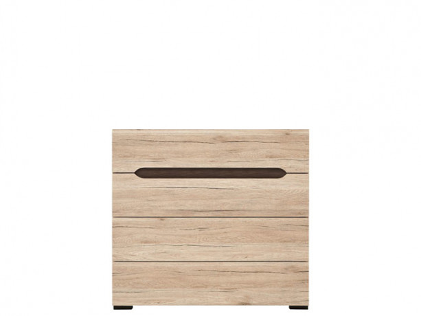 KOM4S/90 ELPASSO BRW chest of drawers. Polish Black Red White Modern Furniture Store in London ...