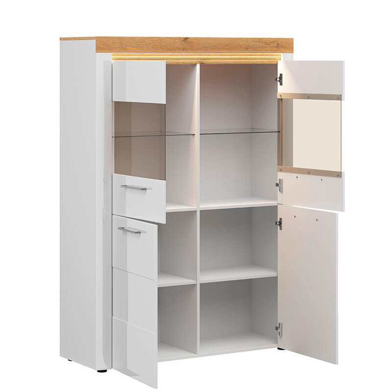 REG2D2W HORTON BRW Glass-Fronted Cabinet in London, UK | Furniture BRW ...