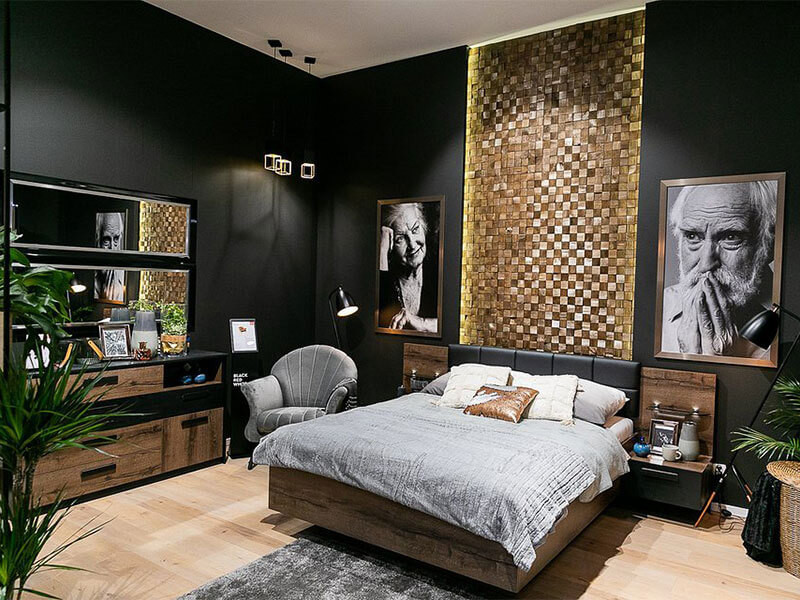 LOZ/180/B KASSEL BRW Bed with Storage and a Lifting Mechanism in London, UK | Furniture BRW by ...