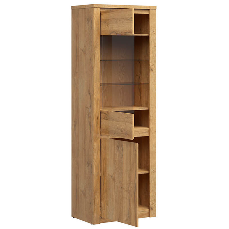 REG1D1W WALTON BRW Glass-Fronted Cabinet in London, UK | Furniture BRW by FQSHIMP LTD