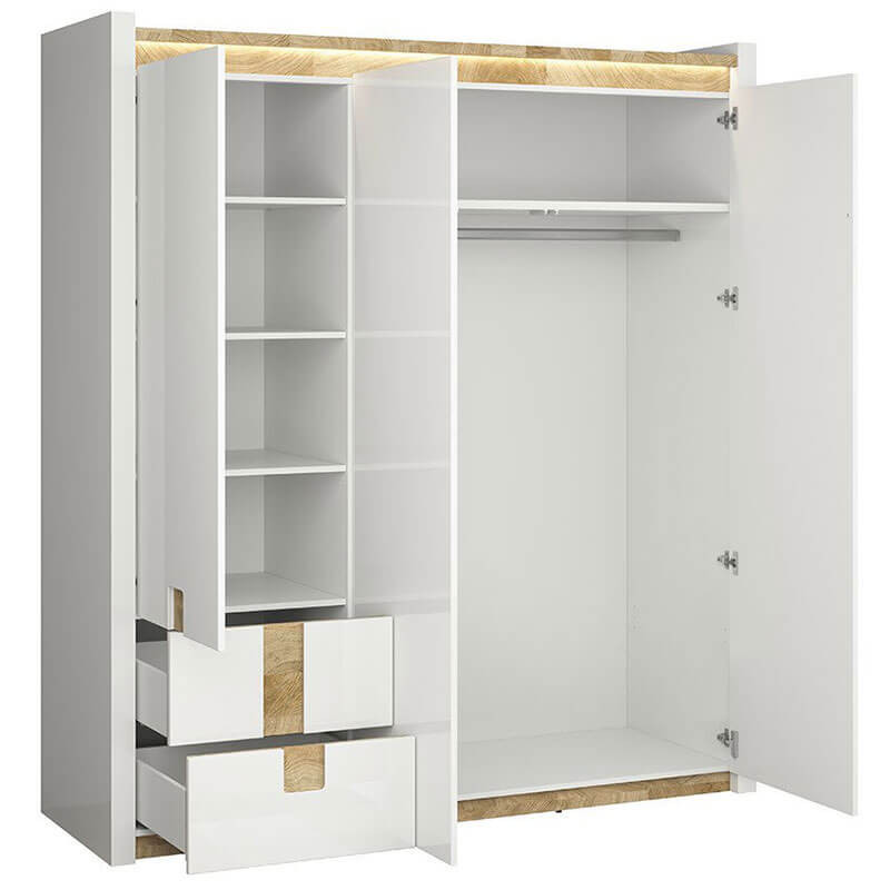 SZF3D2S ALAMEDA BRW Wardrobe European Modern Furniture Store in London, UK