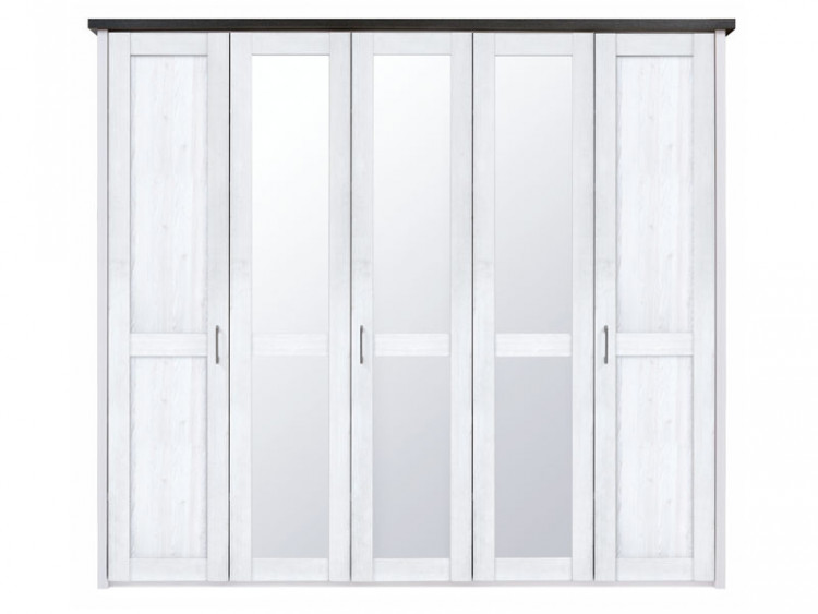 SZF5D LUCA BRW wardrobe. Polish Black Red White Bedroom Furniture Store ...