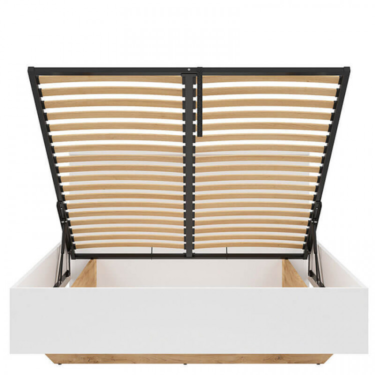 LOZ/160/B ERLA BRW King Size Lift Up Storage Bed in London, UK | S4U Trade LTD