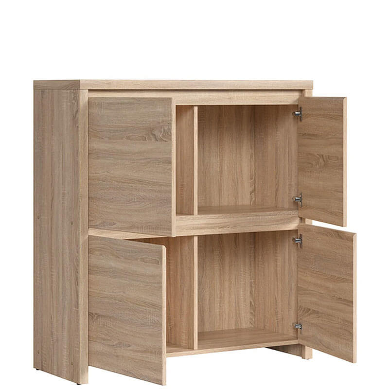 KOM4D KASPIAN BRW (sonoma) Cabinet in London, UK | S4U Trade LTD