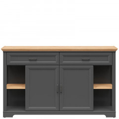 EKOM3D1S Kent BRW dresser. Polish Black Red White Classic Furniture Store in London, United Kingdom