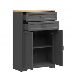 EKOM2D2S Kent BRW cabinet. Polish Black Red White Classic Furniture Store in London, United Kingdom